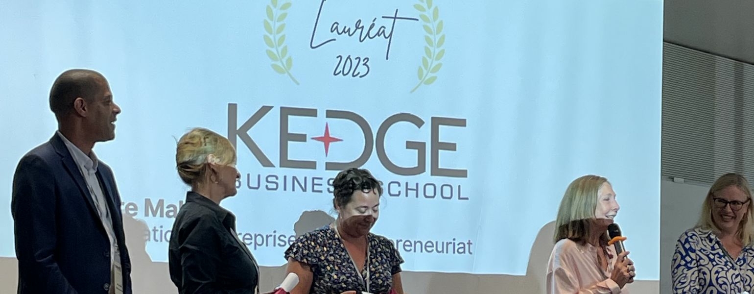 KEDGE Business School élue Meilleure Relations Entreprises lors de la ...